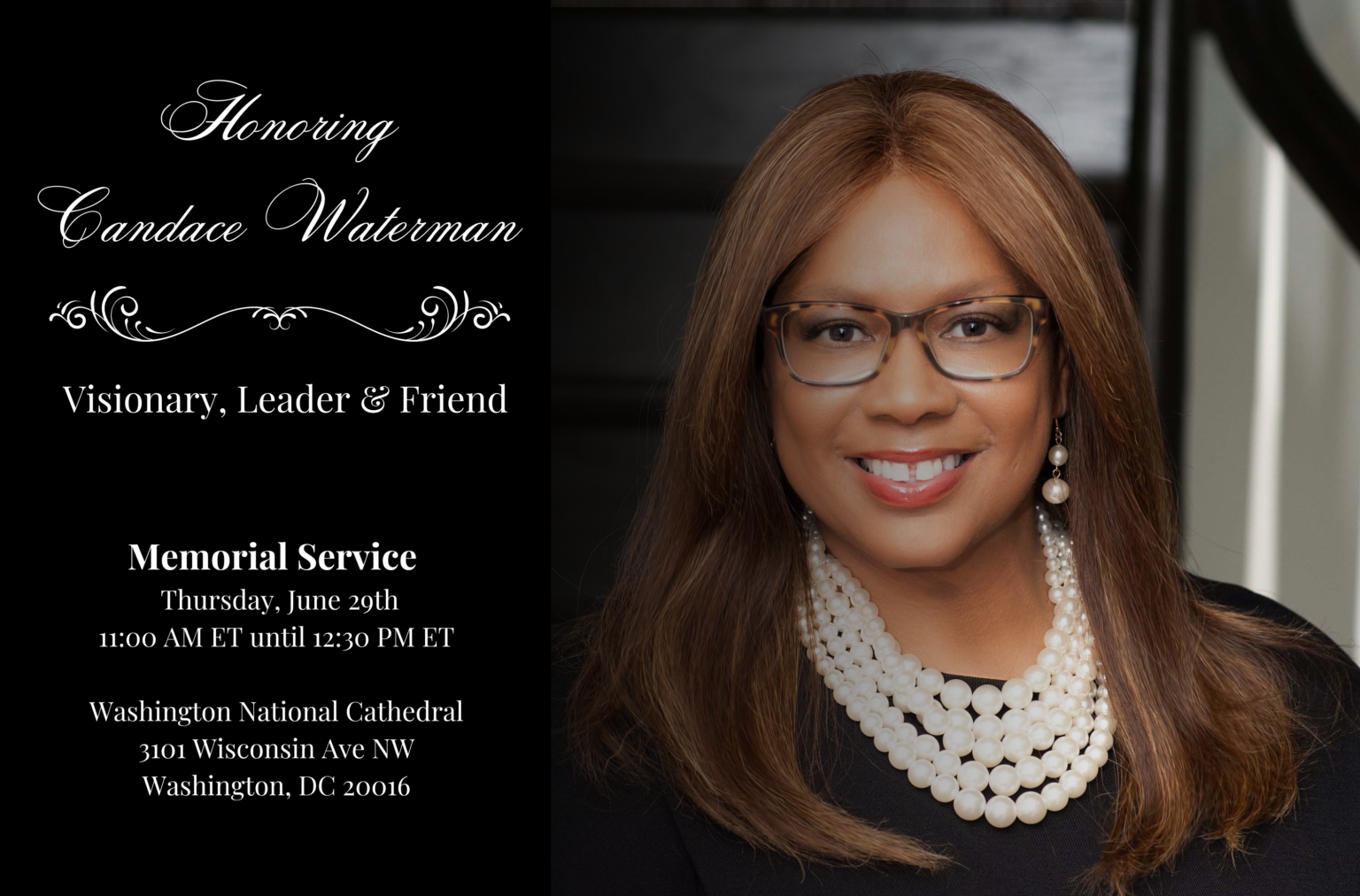 Honoring and Remembering Candace Ayles Waterman | Visionary, Leader and ...