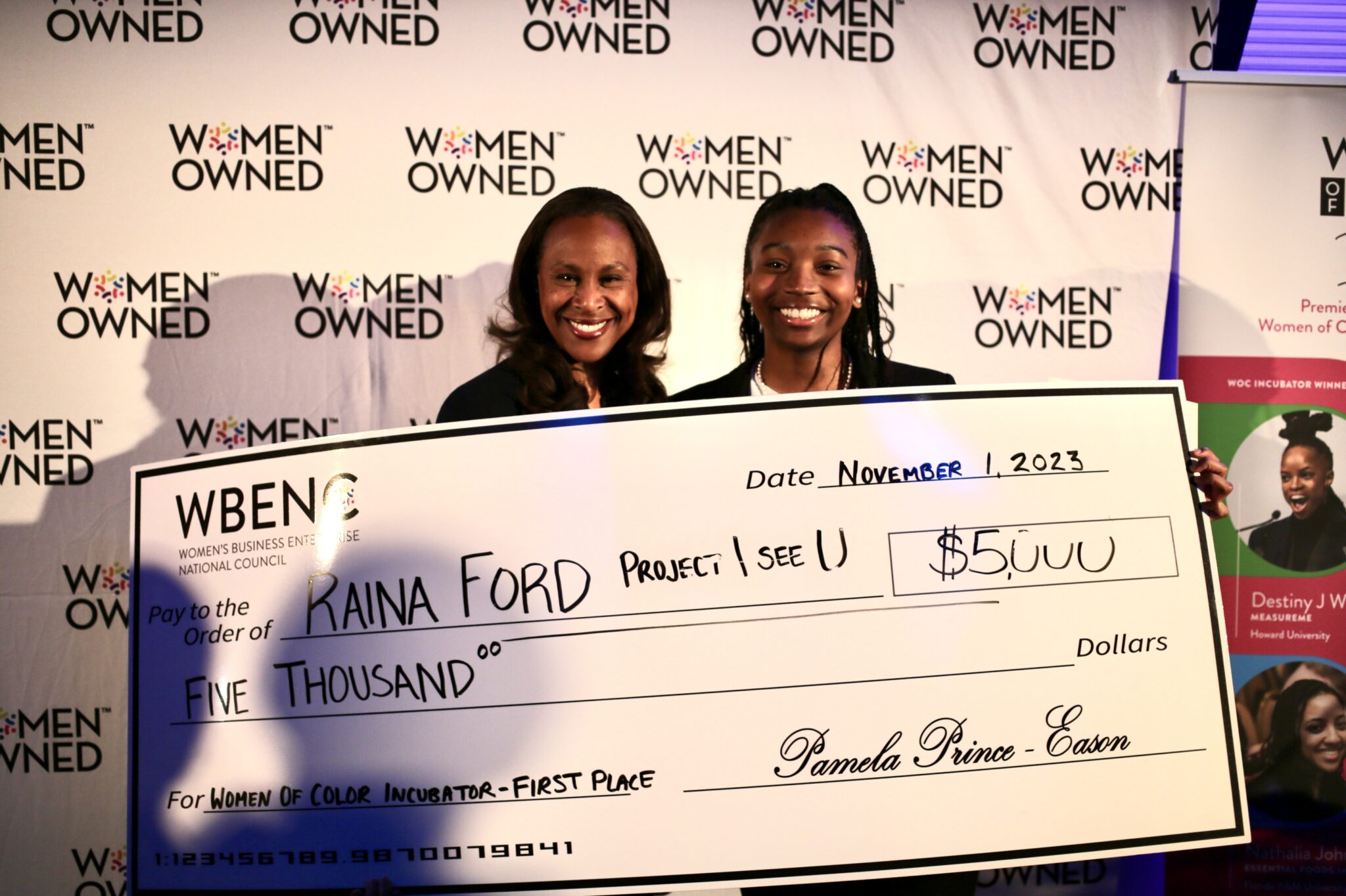 Women of Color 2023 Incubator Pitch Competition 1st Place Awardee ...