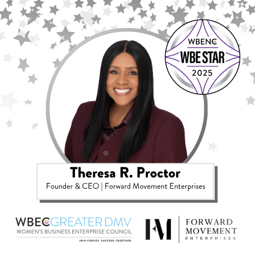 ACCELERATING the 2025 WBE Stars: Meet Theresa R. Proctor - WBENC : WBENC